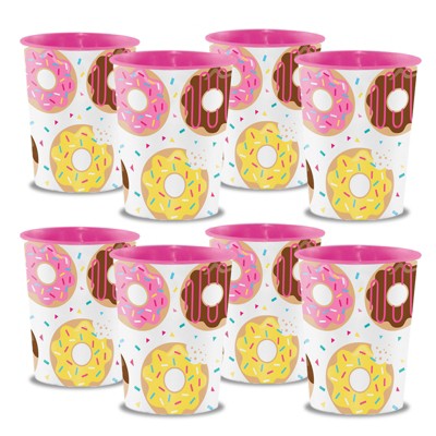 Birthday Express Donut Time Plastic Favor Cup : Target