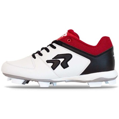 Ringor Flite Women's Softball Cleats Sz 9 White | Red | Black : Target