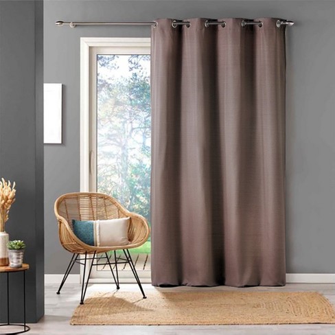 Evideco French Home Goods Elegant Window Curtain Panel 100 Cotton Light filtering Privacy Drapes 95x55 Inches Target