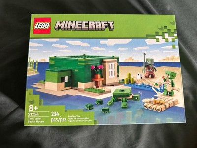 Lego Minecraft The Turtle Beach House Construction Toy 21254 : Target