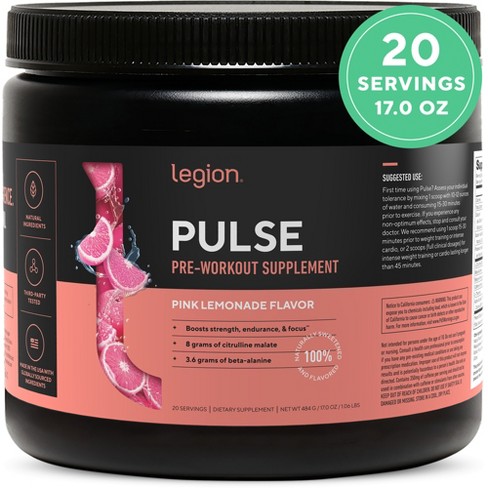 Legion Pulse Natural Pre-workout Supplement - 20 Servings : Target