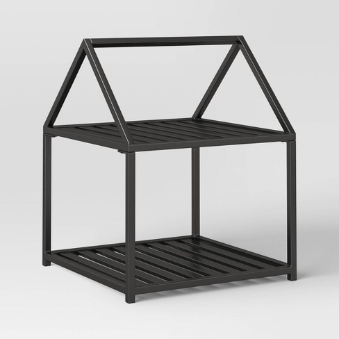 Metal Wood Storage A Frame - Threshold™: Iron Log Rack, Powder-coated ...