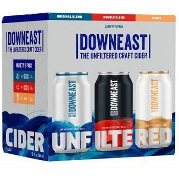 Downeast Cider Variety Pack - 9pk/12 Fl Oz Cans : Target