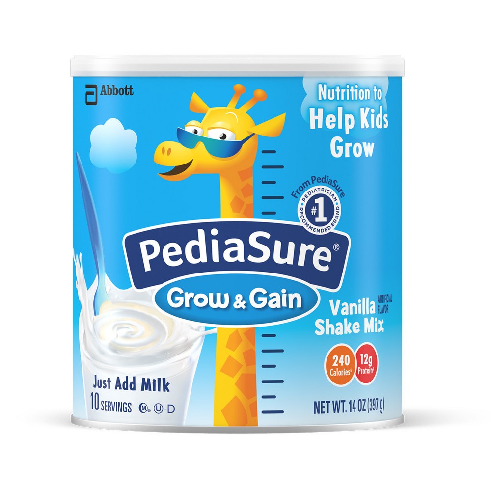 UPC 070074633435 - Pediasure Vanilla Shake Powder Formula - 14oz (6 ...