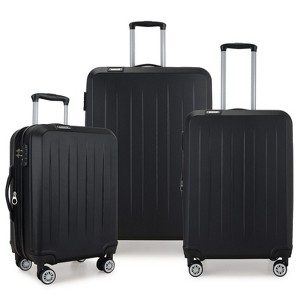 Elite Luggage Dori Hardside Expandable Suitcases with Spinner Wheels ...