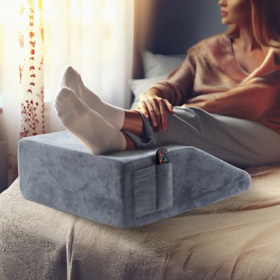 Made Medical Leg Elevation Pillow for Sleeping - 8" Memory Foam Flat ...