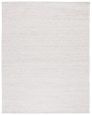 Marbella Mrb312 Hand Loomed Area Rug - Silver/ivory - 9'x12' - Safavieh ...
