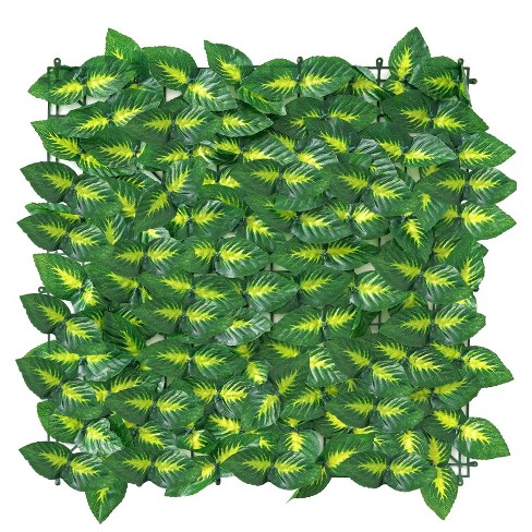 Gotgelif 39.4x39.4 Inch Artificial Ivy Privacy Screen Ivy Fence Panel ...
