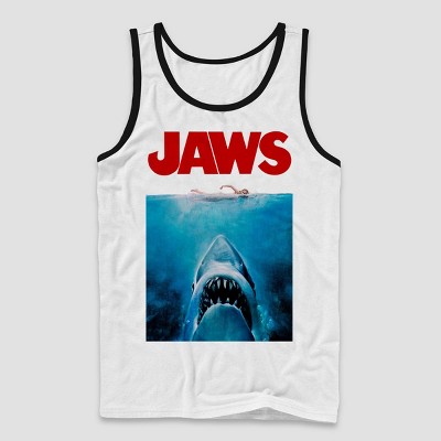 Men's Jaws Shark Teeth Boat T-shirt - Black - 2x Large : Target