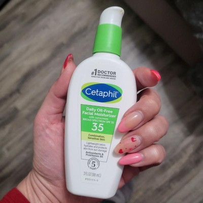 Cetaphil Daily Facial Moisturizer With Sunscreen - Spf 35 - 3oz : Target