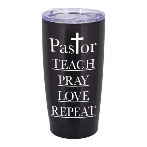 Elanze Designs Pastor Teach. Pray. Love. Repeat Cross Wrap-around ...