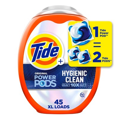 Tide Original Hygienic Clean He Compatible Heavy Duty Power Pods ...