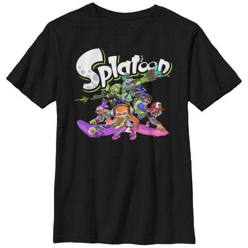 Boy's Nintendo Splatoon Inkling Heroes T-shirt : Target