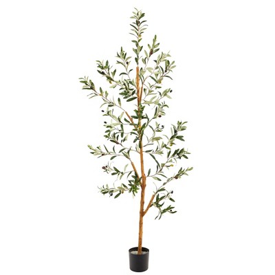 Nearly Natural 4.5’ Olive Artificial Tree : Target