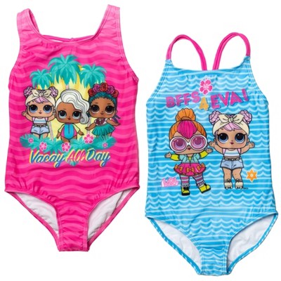 Girls' One Piece Swimsuits : Target