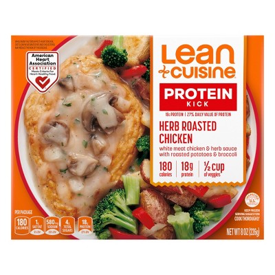 Lean Cuisine Protein Kick Gluten Free Frozen Herb Roasted Chicken - 8oz ...