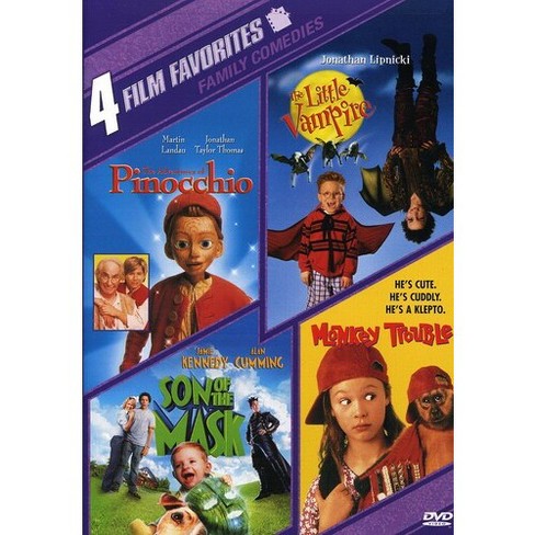 4 Film Favorites: Family Comedies (dvd) : Target