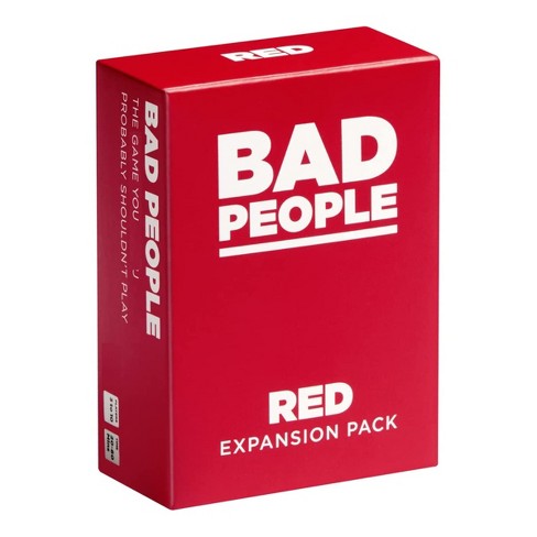 Bad People Red Expansion Pack (100 New Question Cards) - The Party Game ...
