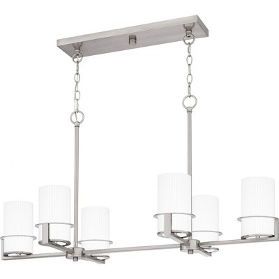 Quoizel Lighting Seymour 3 - Light Pendant In Brushed Nickel : Target