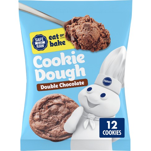 Pillsbury Ready To Bake Double Chocolate Chip Cookies - 16oz/12ct : Target