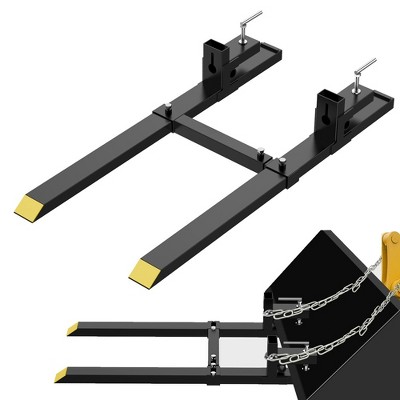 Clamp-on Pallet Forks, Tractor Bucket Pallet Forks, Heavy Duty Front ...