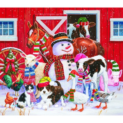 Masterpieces Inc Furry Friends Ready For Work 1000 Piece Jigsaw Puzzle ...