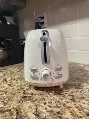 Oster 2-slice Toaster With Extra-wide Slots Black/stainless Steel ...