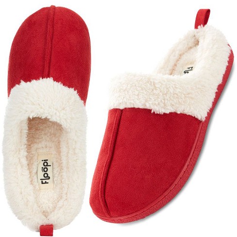 Floopi Women's Olivia Faux Suede Clog Slippers : Target