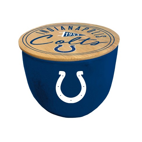 Nfl Indianapolis Colts 3-wick Script Circle Logo 16oz Ceramic Bowl ...