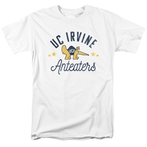 University Of California, Irvine Official Anteaters Adult T Shirt,white ...