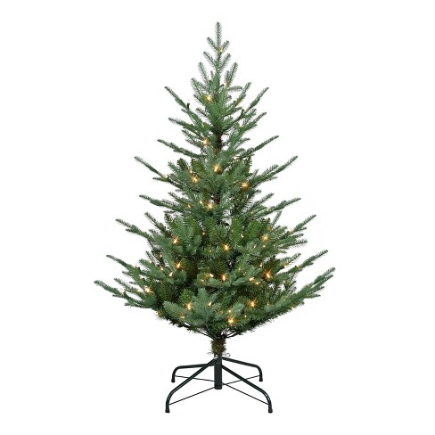 Puleo Pre-lit Hillside Spruce Artificial Christmas Tree Clear Lights : Target