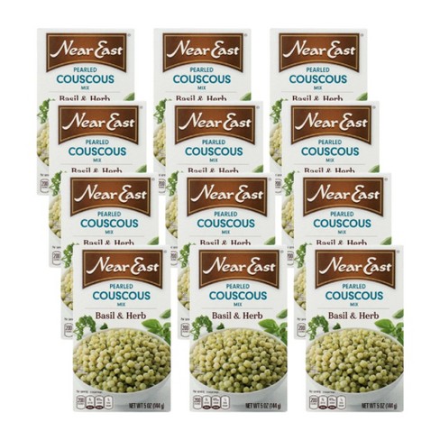 Near East Basil And Herb Pearled Couscous Mix - Case Of 12/5 Oz : Target