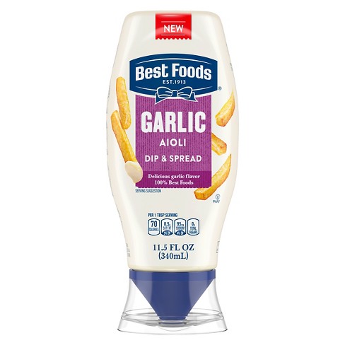 Best Foods Garlic Aioli - 11.5 Fl Oz : Target