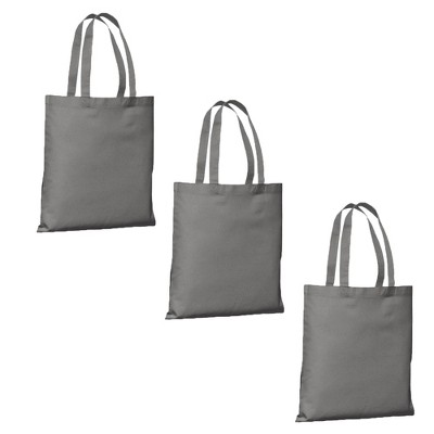 Port Authority Budget Tote (3 Pack) - Sterling Grey : Target