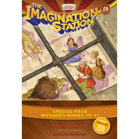 Imagination Station Books 3-pack: Light In The Lions' Den / Inferno In ...