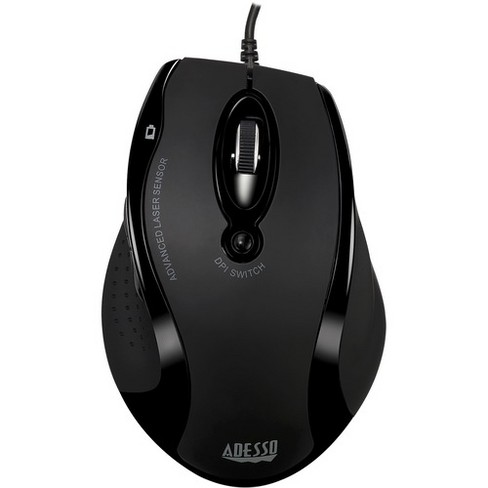 Adesso Imouse G2 - Ergonomic Optical Mouse - Optical - Cable - Black ...