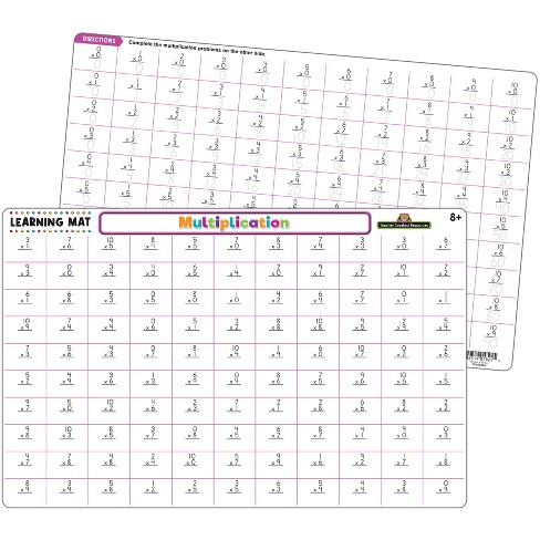 Teacher Created Resources Multiplication Learning Mat : Target