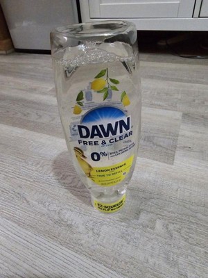 Dawn Lemon Essence Free & Clear Ez Squeeze Dishwashing Liquid - 24.3 Fl ...