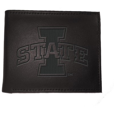 Evergreen Ncaa Iowa State Cyclones Black Leather Bifold Wallet ...