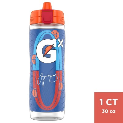 Gatorade 30oz Insulated Squeeze Water Bottle - Gray : Target
