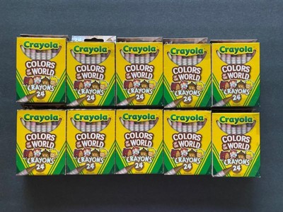 Crayola 24ct Crayons - Colors Of The World : Target