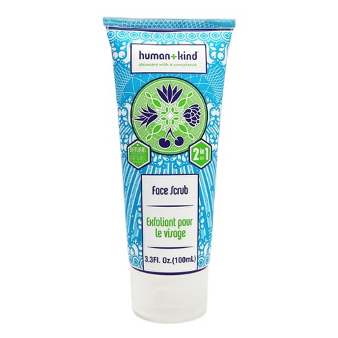 Human+kind Face Scrub - Face Scrub Cleanser - 3.3 Oz : Target