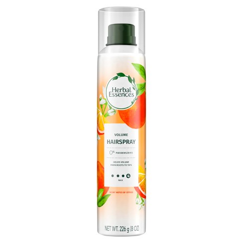 Herbal Essences Touchable Hold Volume Hair Spray, Paraben Free - 8oz ...
