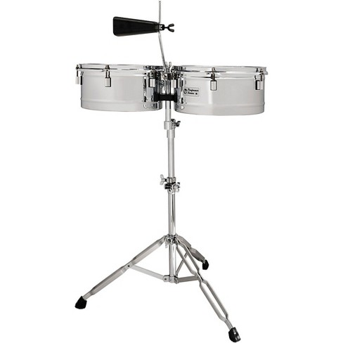 Lp Performer Timbale Set With Chrome Hardware 13 And 14 In. Steel : Target