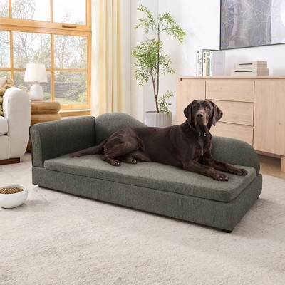 Oversized Pet Sofa for Medium/Large Dogs with Irregular Wave Backrest ...