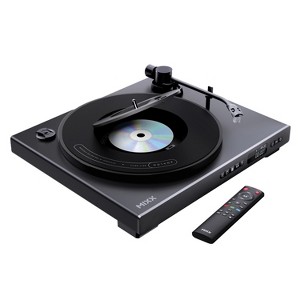 Analog Plus 2-in-1 Vinyl Record/CD Player with 2-Speed Belt-Drive Fully ...