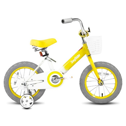 Joystar Vintage 16" Yellow Kids Toddler Bike With Training Wheel : Target
