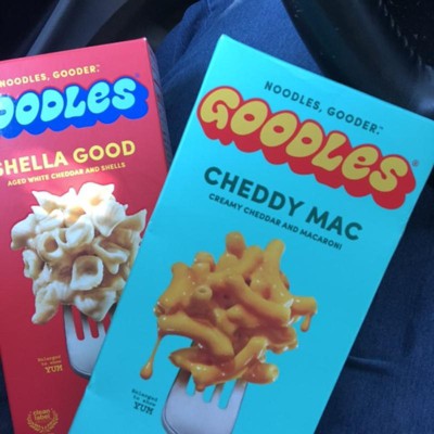 Goodles Cheddy Mac Creamy Cheddar Protein Mac & Cheese - 6oz : Target