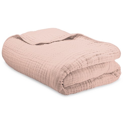 Muslin Blanket For Adults, Extra Large Queen 90" X 90" By Comfy Cubs ...