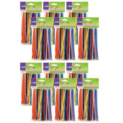 Creativity Street Regular Stems, Assorted Colors, 6" X 4 Mm, 100 Count ...